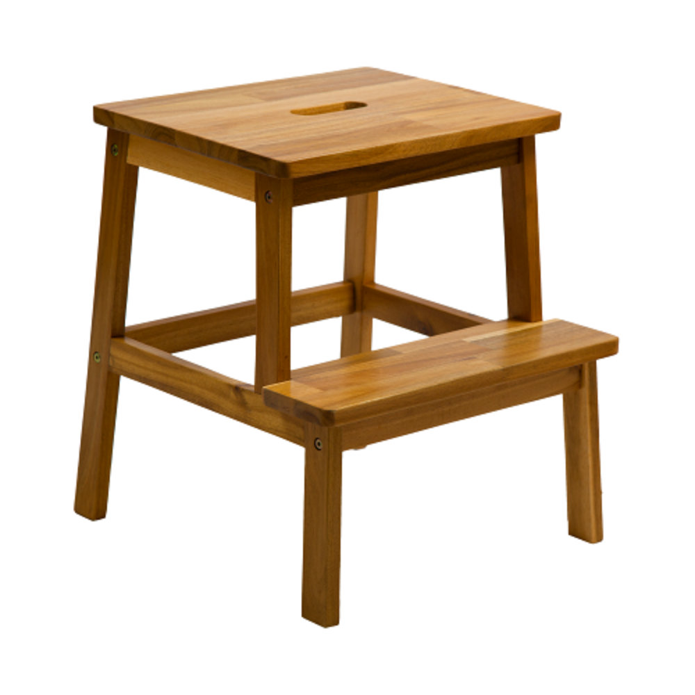 Loon Peak® Celese 2 - Wood Step Stool | Wayfair