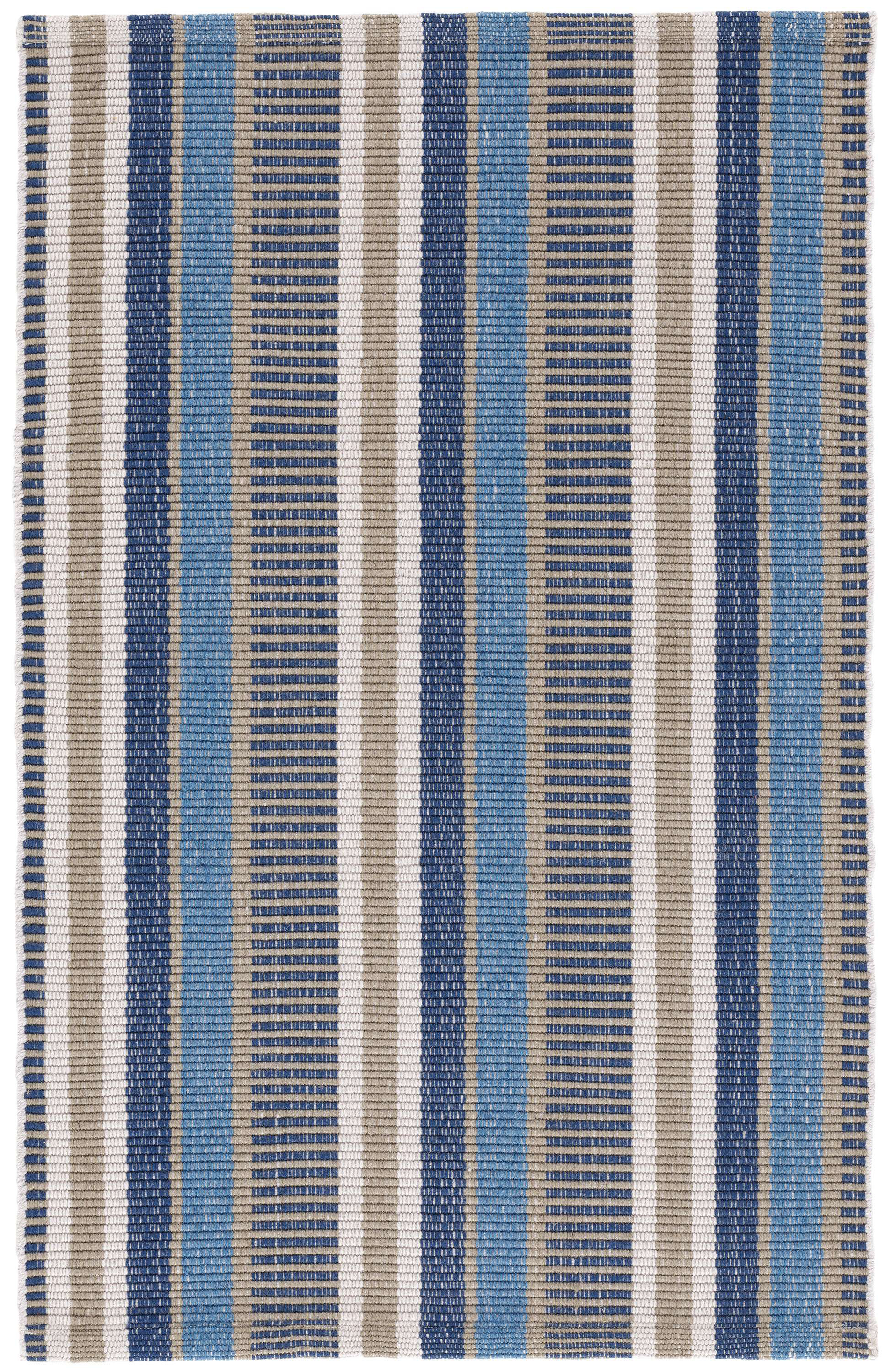 Dash and Albert Rugs Kit Kemp x Annie Selke Always Greener Blue/Grey ...