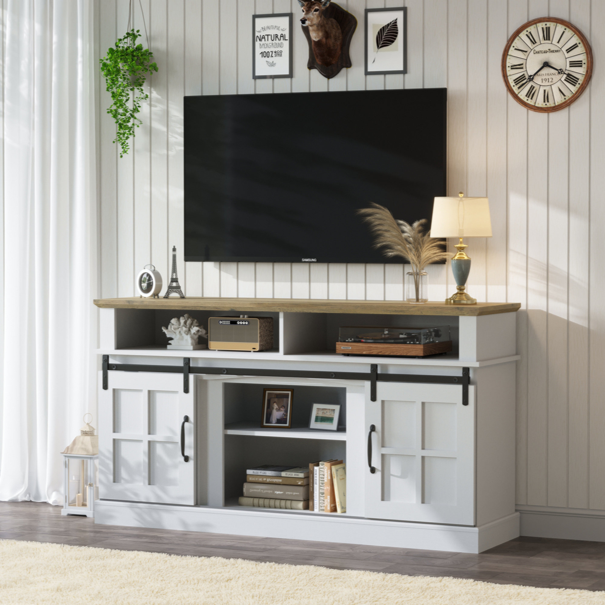 Gracie Oaks Kambryn 58.27 W Storage Credenza | Wayfair