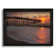 Highland Dunes Sunset Pier Framed Print | Wayfair.co.uk