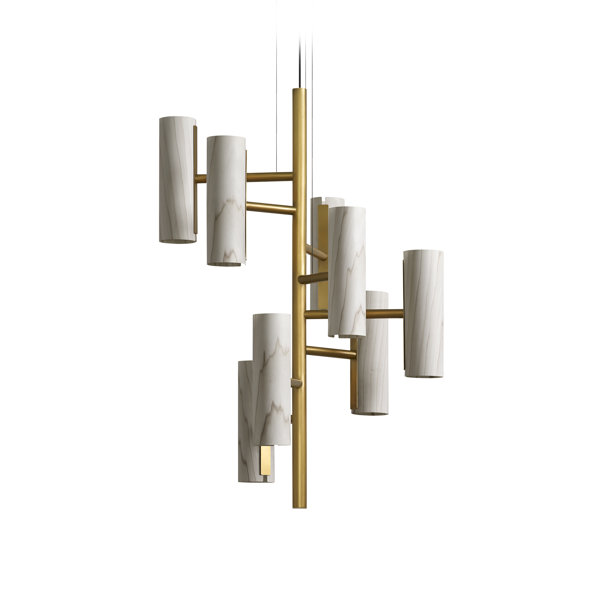 LZF Note Chandelier Suspension Light - DIM0-10V LED | Wayfair