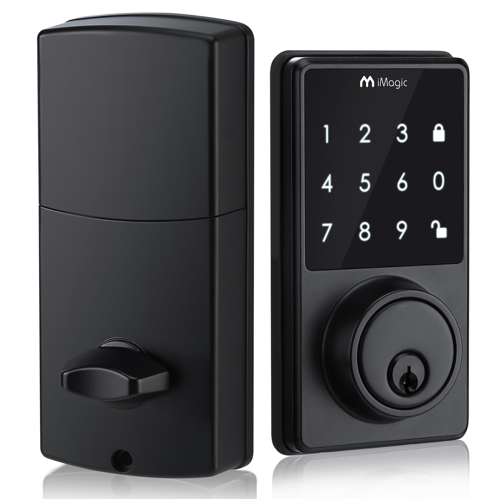 iMagic Touch Screen Deadbolt, Keyless Entry Deadbolt Lock, Electronic ...