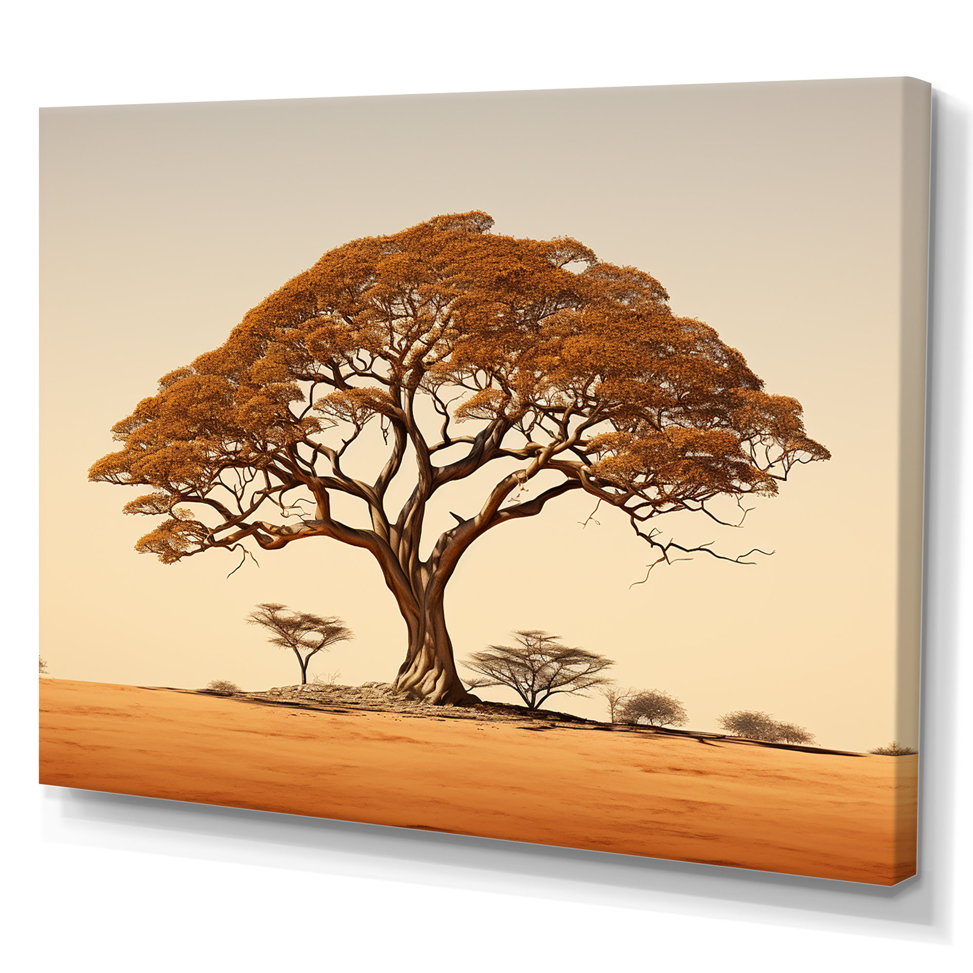 Design Art African Tree Arbor On Canvas Print | Wayfair
