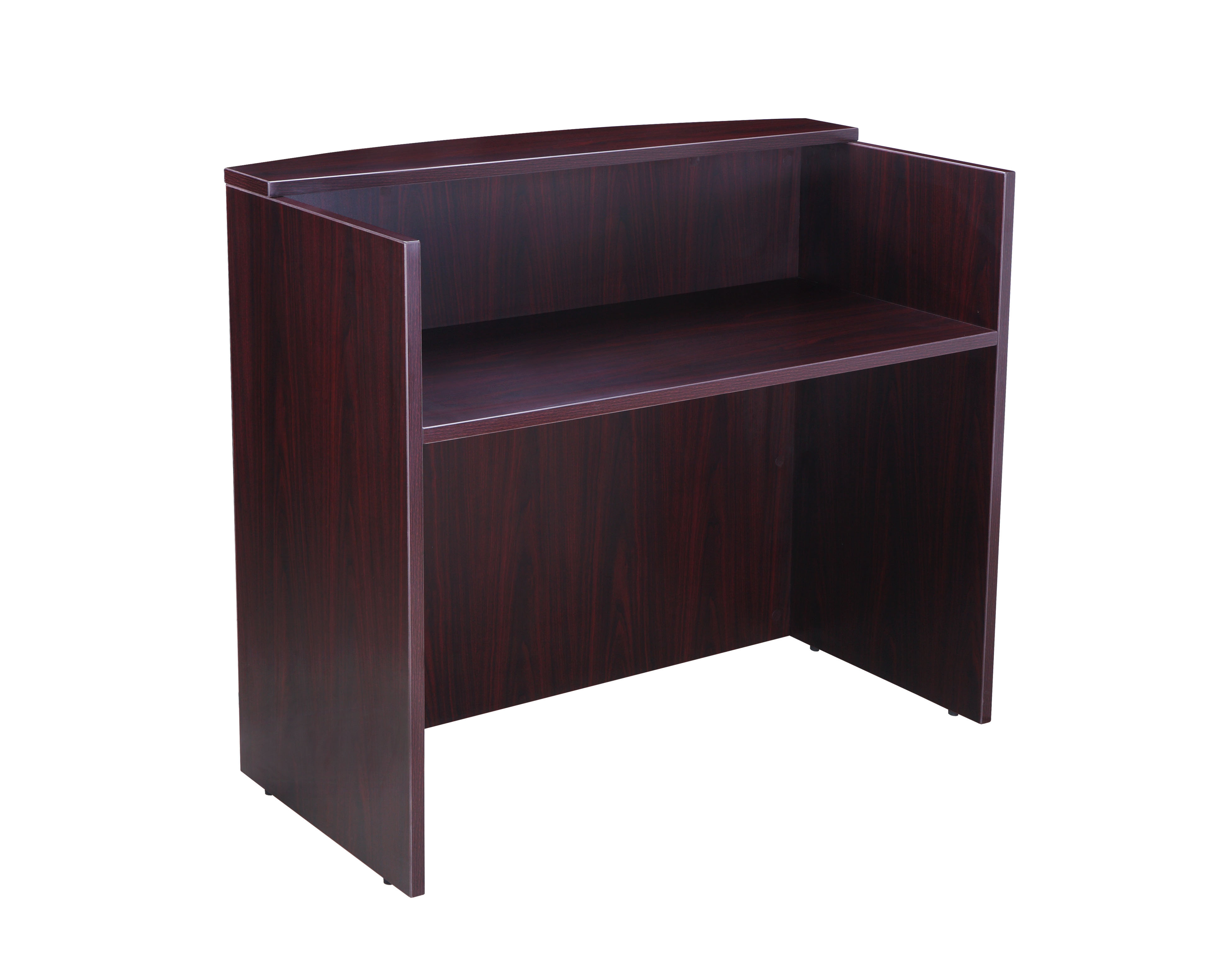 Winston Porter Rectangular Laminate Reception Desk & Reviews | Wayfair