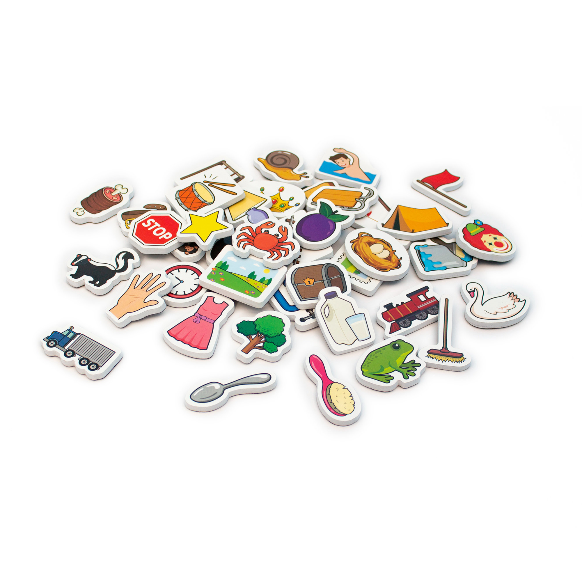 Junior Learning Blend Objects Educational Learning Set - Magnetic Learning Foam Objects ...