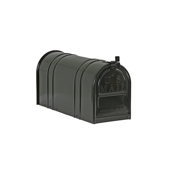 Postal Pro Mailboxes Carlton Metal Post Mounted Mailbox & Reviews | Wayfair