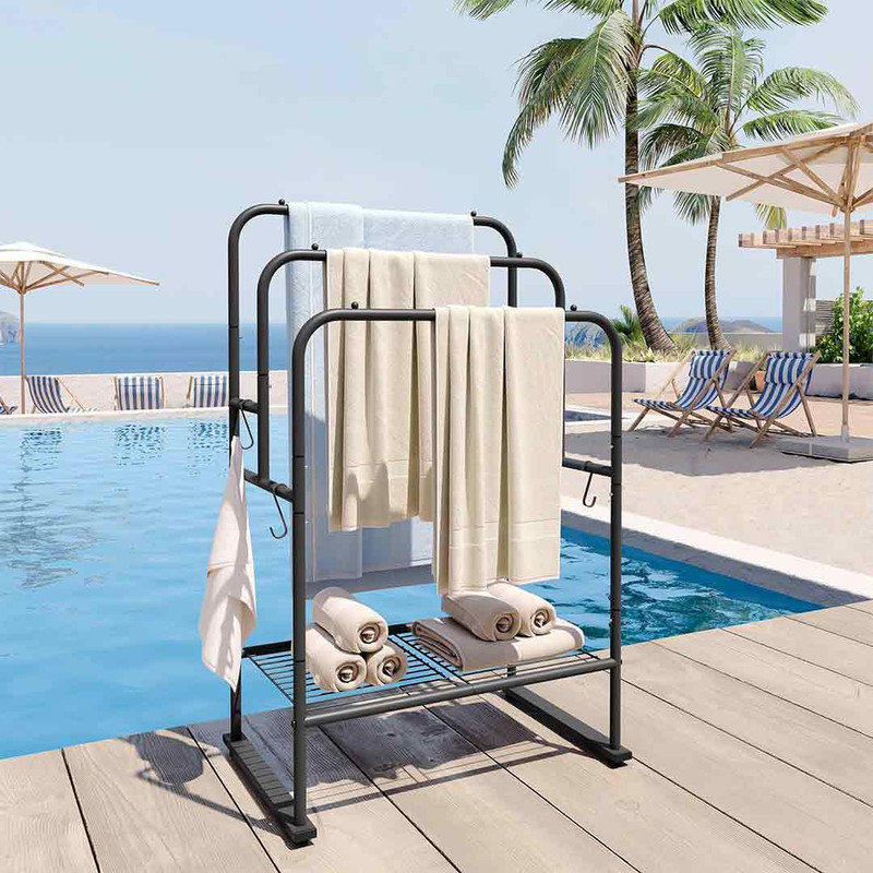 Rebrilliant Metal Freestanding Drying Rack | Wayfair