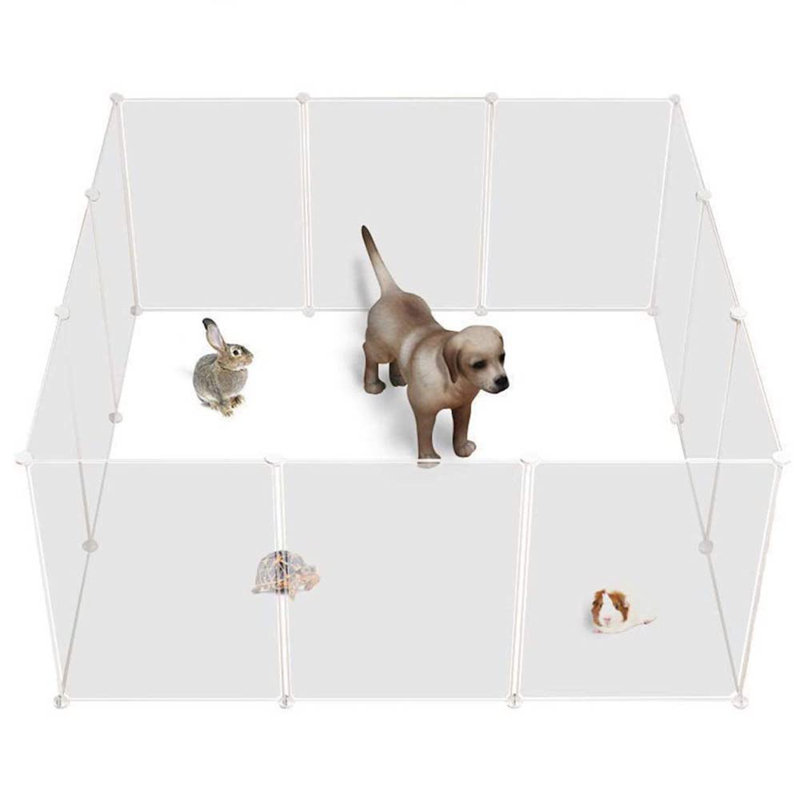 Allisandro Transparent Pet Pen & Reviews | Wayfair