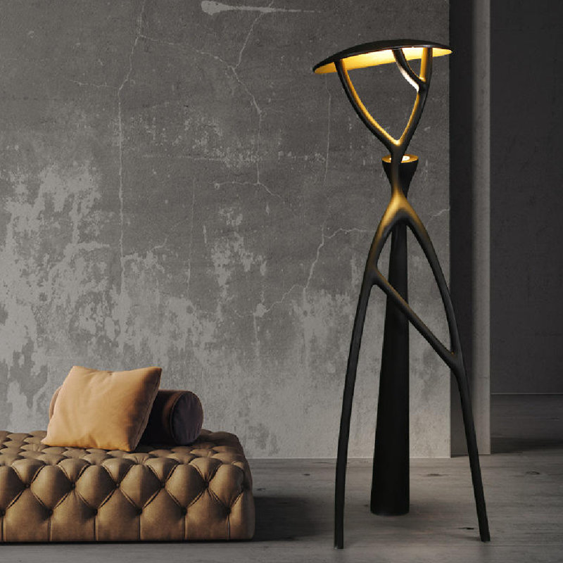 BLONSKI Luna 63" LED Novelty Floor Lamp | Wayfair