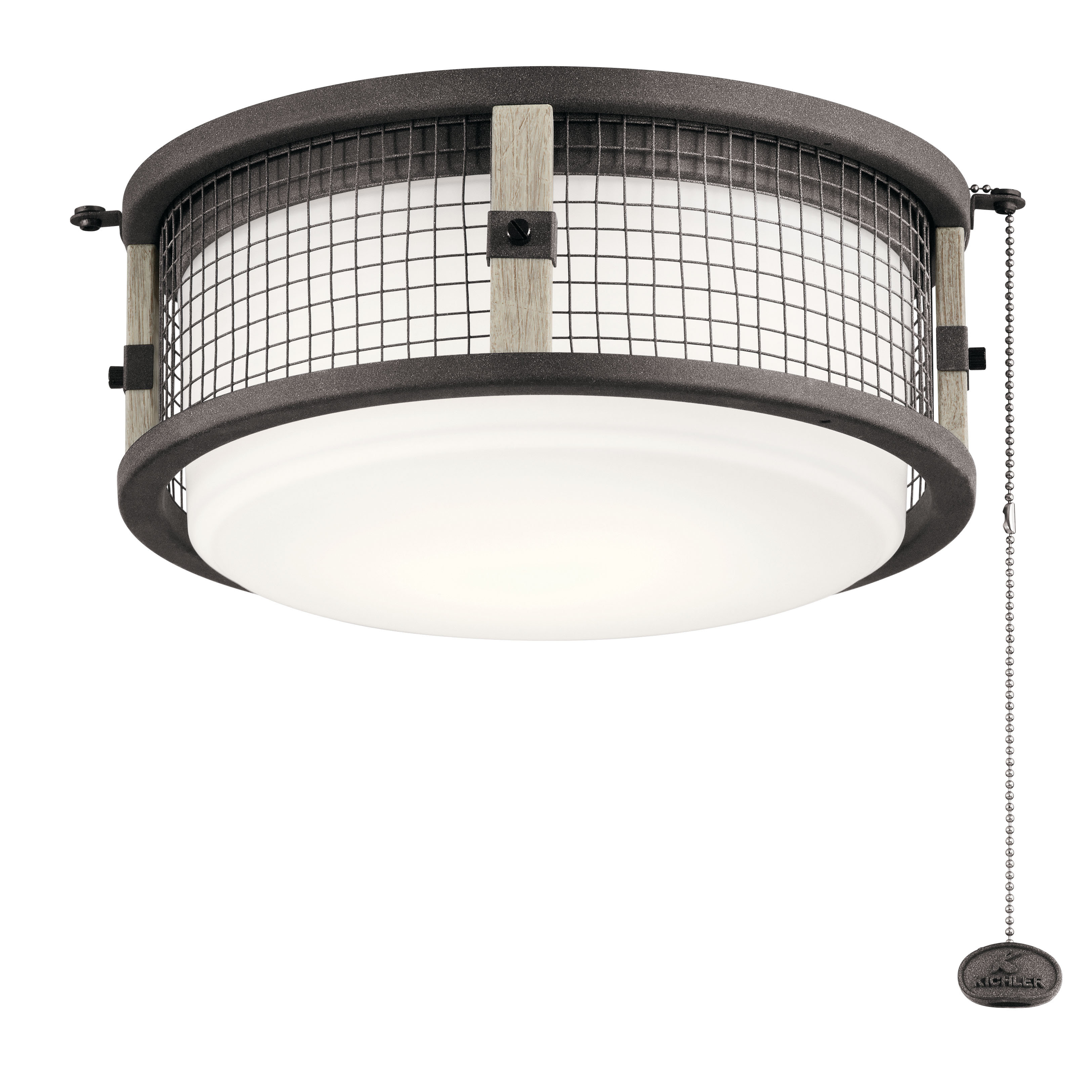 17 Stories 1-Light Fitter Ceiling Fan Light Kit | Wayfair