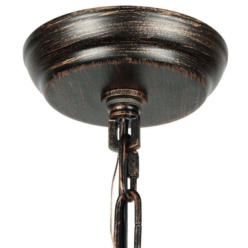 Ophelia & Co. Pollak 6 - Light Dimmable Lantern Geometric Chandelier ...