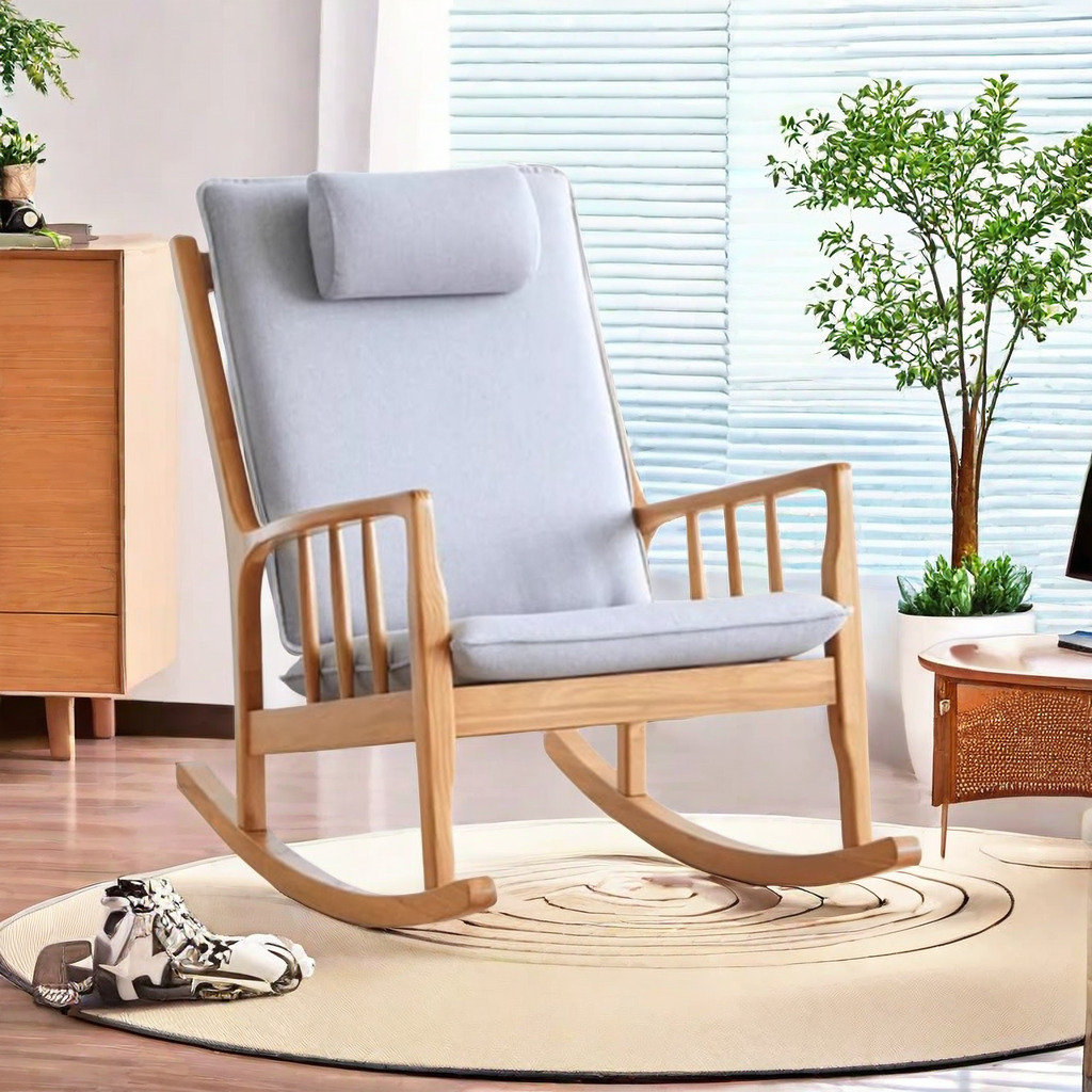 ChairVogue Solid Wood Rocking Chair | Wayfair
