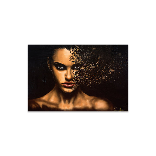 Latitude Run® Shattered Print On Acrylic Glass | Wayfair