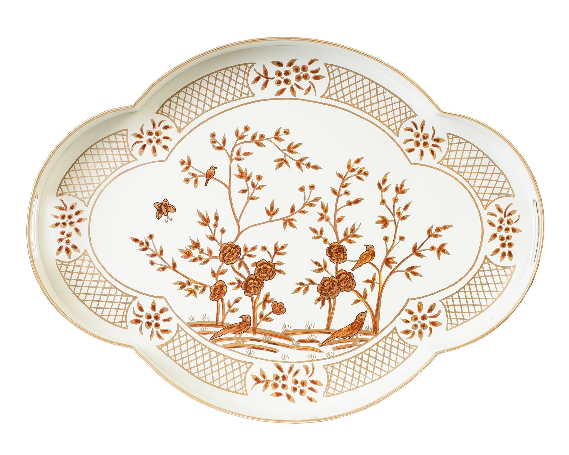 Darby Home Co Laurent Metal Tray | Wayfair