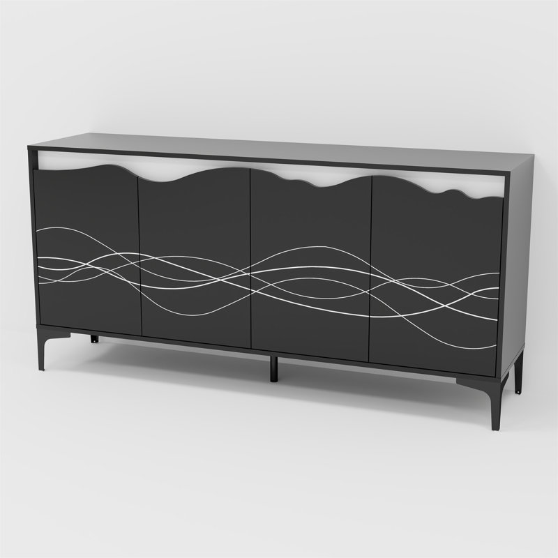 Wrought Studio™ Ingberg 62.99" Wide Sideboard | Wayfair