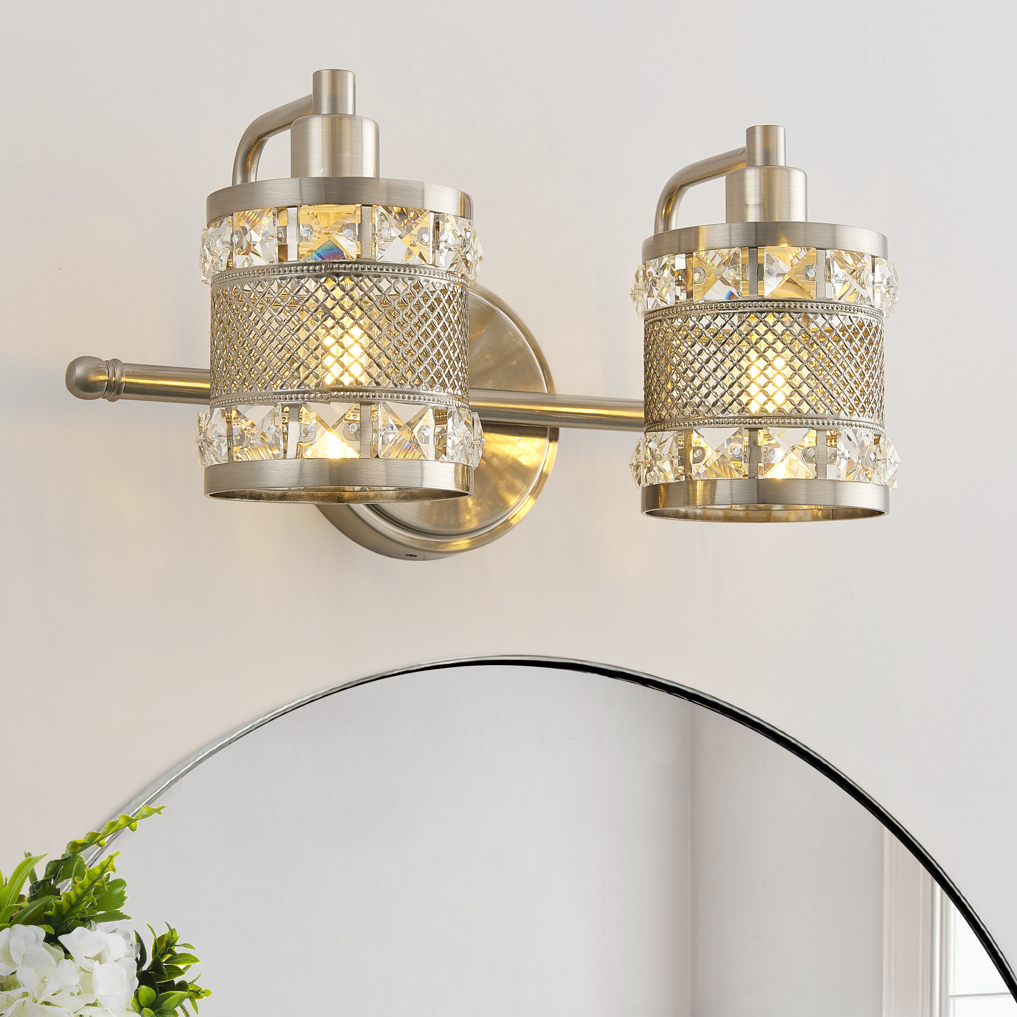 House of Hampton® Kaleemah 2 - Light Vanity Light | Wayfair