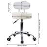 Inbox Zero Lab Stool with Casters & Reviews | Wayfair