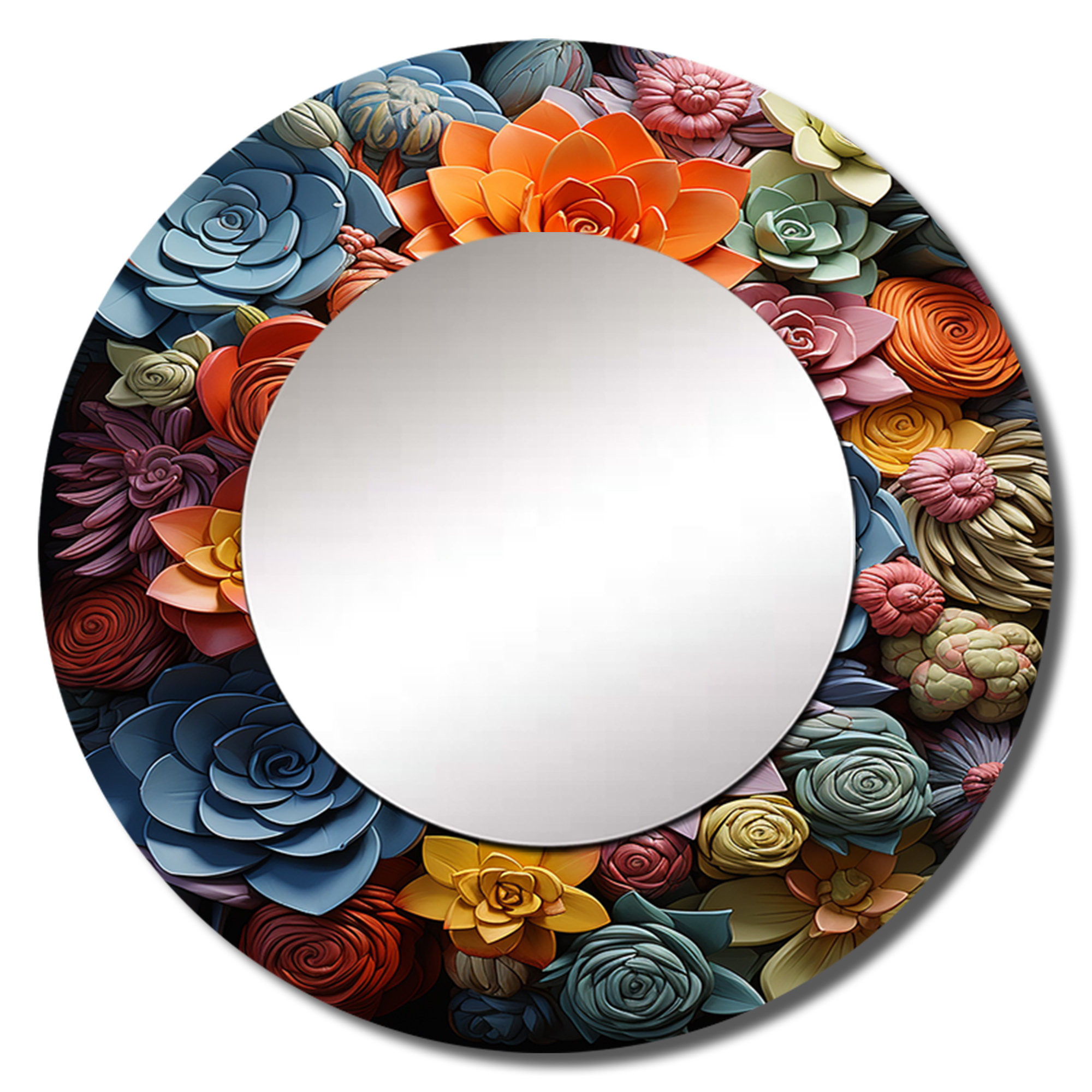 Design Art Colorful Succulents Natures Resilience - Floral & Botanical ...