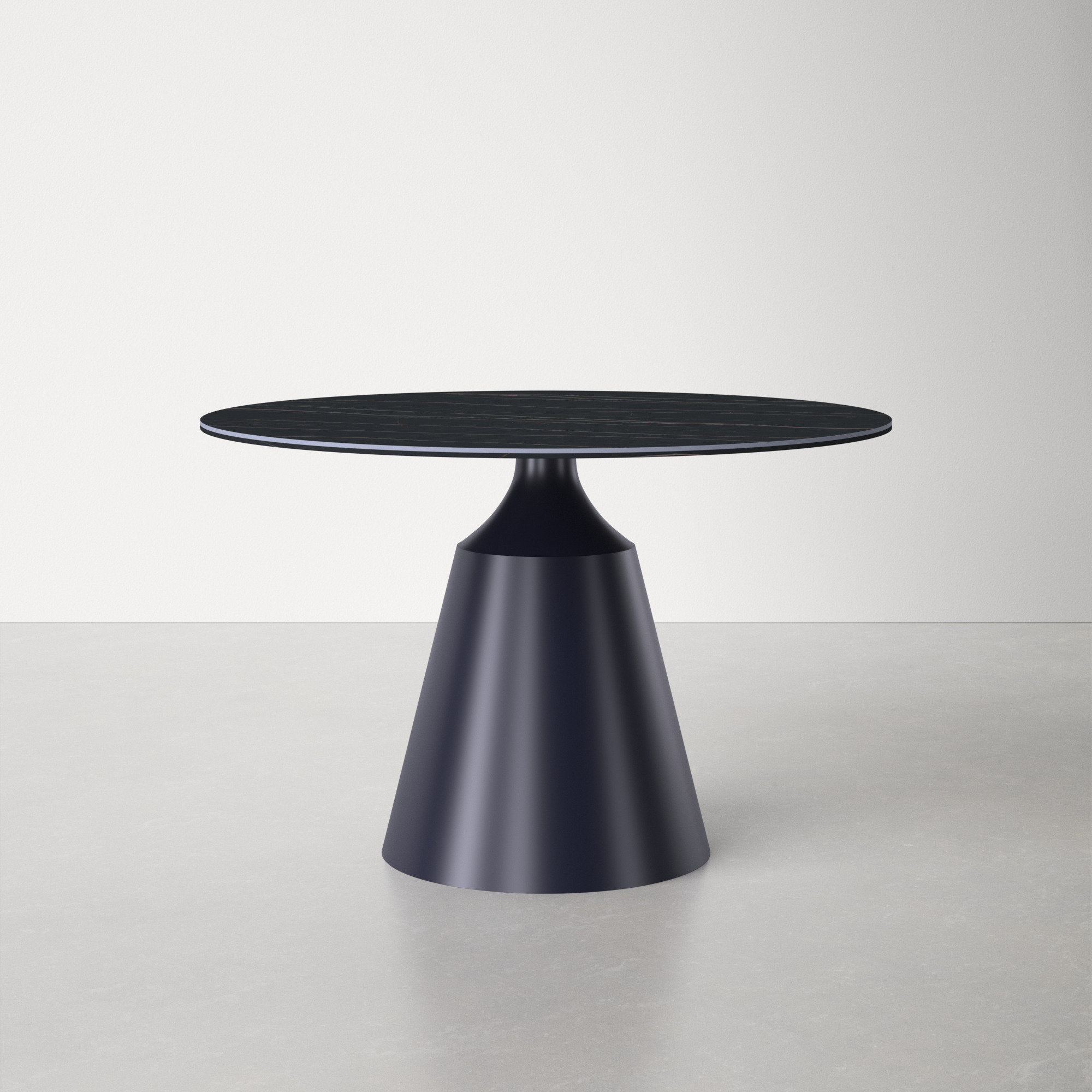 AllModern Manning 47" Round Dining table with Ceramic Top | Wayfair