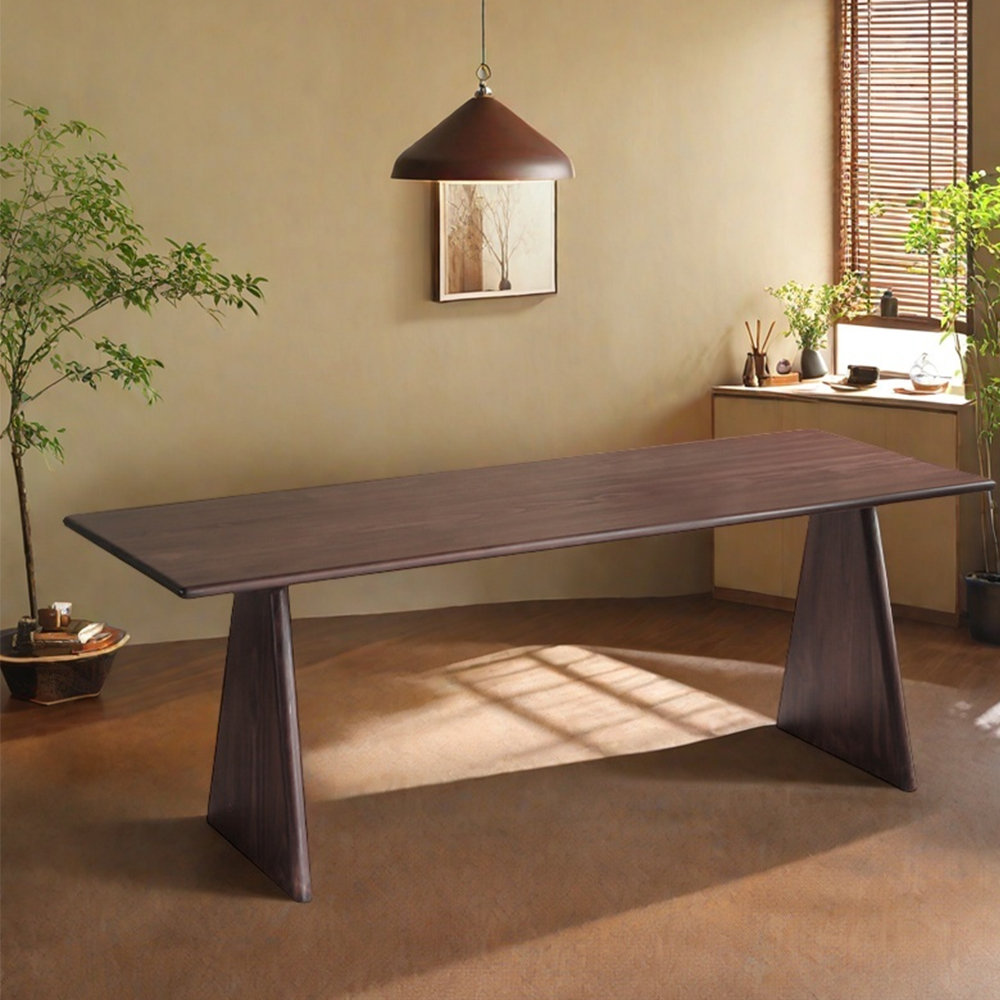 Loon Peak® A sturdy and durable ash wood dining table | Wayfair