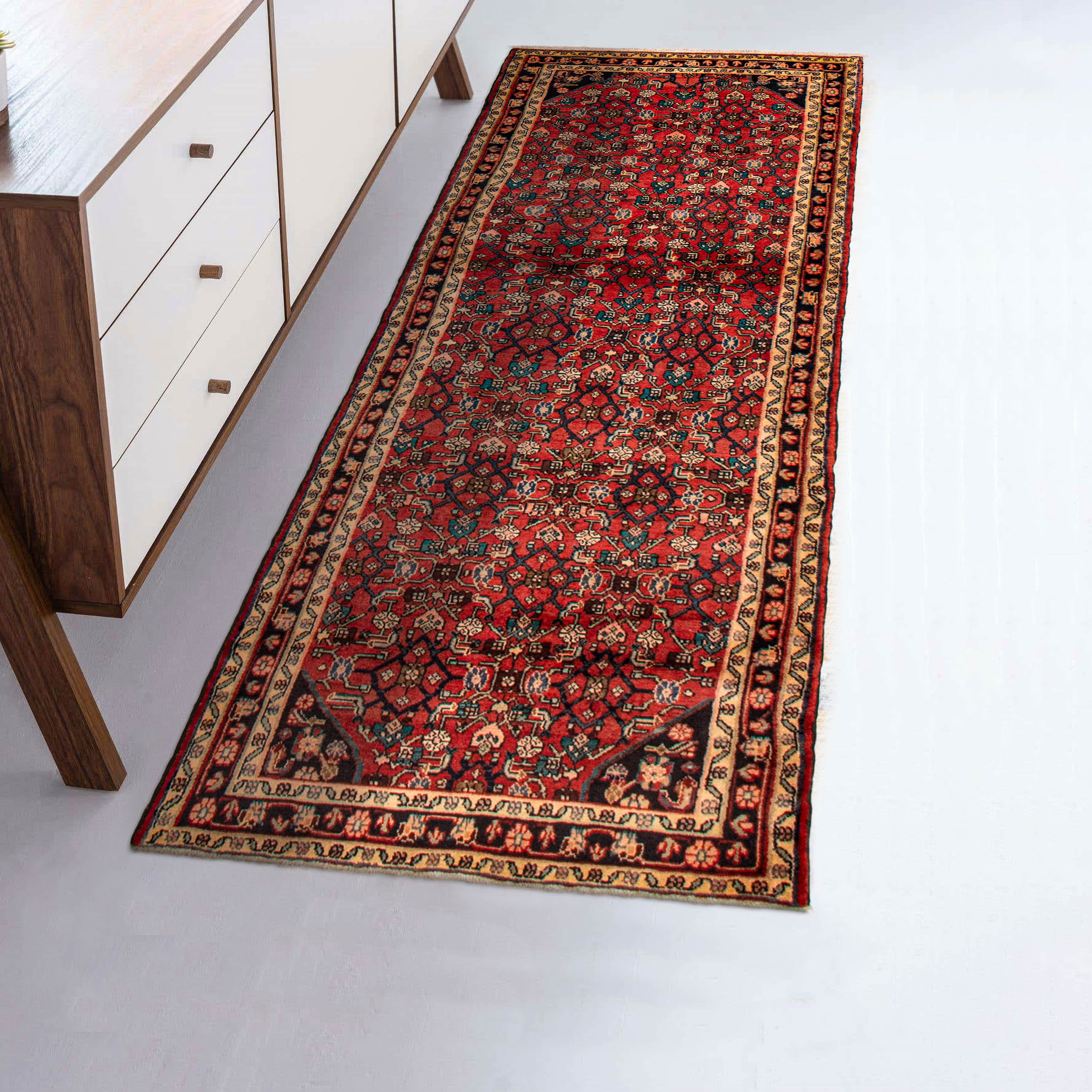 Fleur De Lis Living Andelz Copper Rug 3'6" x 9'9" | Wayfair