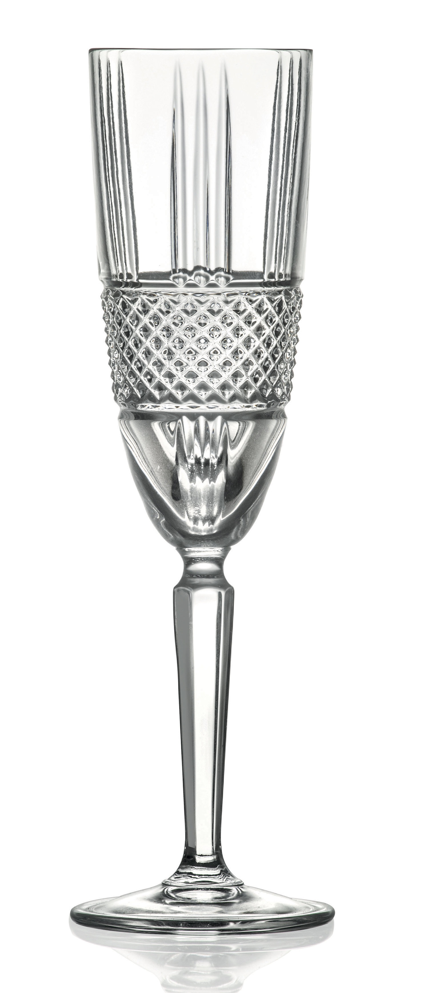 Astoria Grand Melendy 6 oz. Crystal Flute | Wayfair