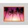 Bay Isle Home Ajiya Los Angeles Sunset Palms - Single Picture Frame Art ...