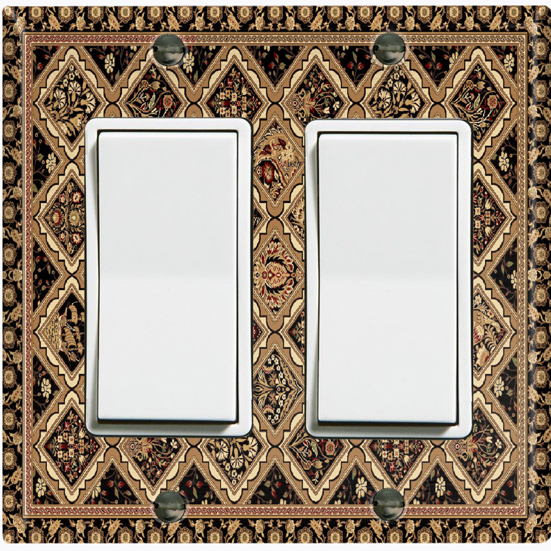 WorldAcc 2-Gang Rocker Wall Plate | Wayfair