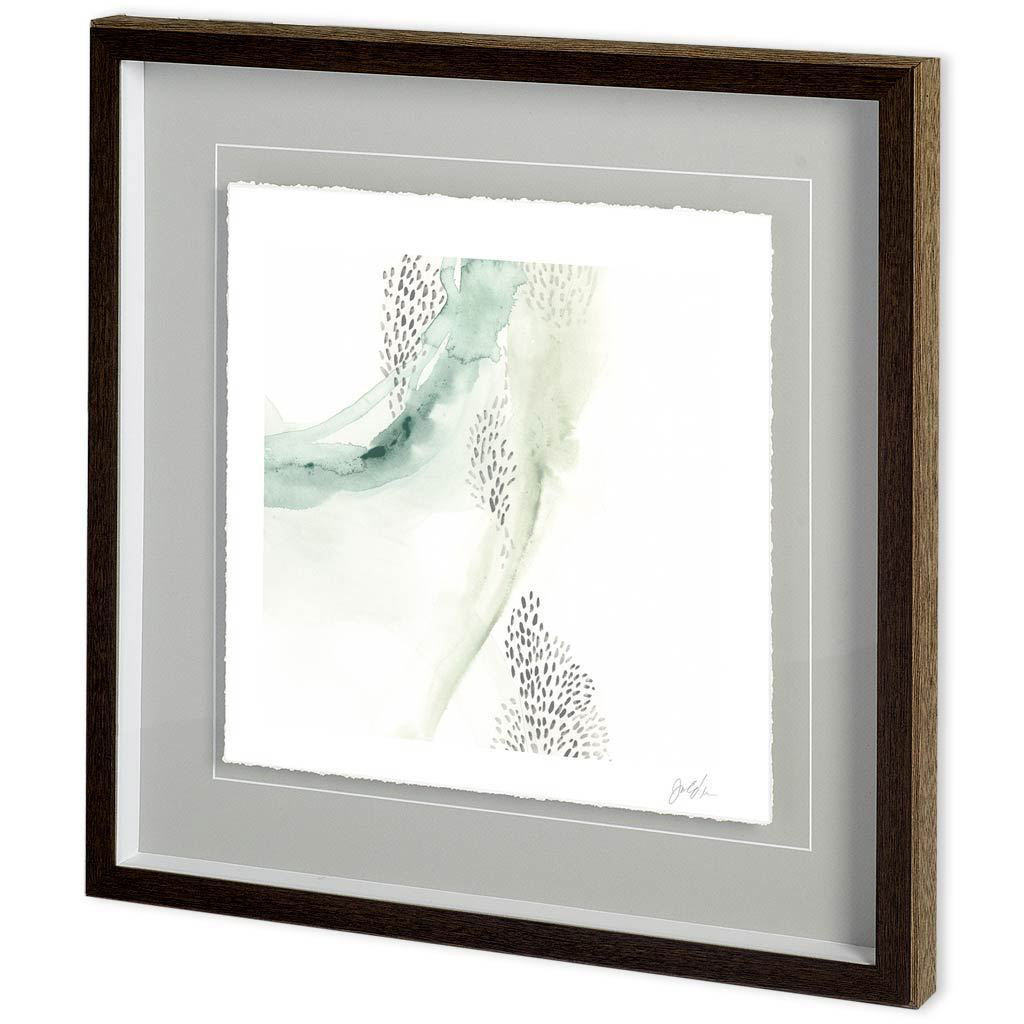 Brayden Studio® Wave Form II Framed On Paper Print | Wayfair