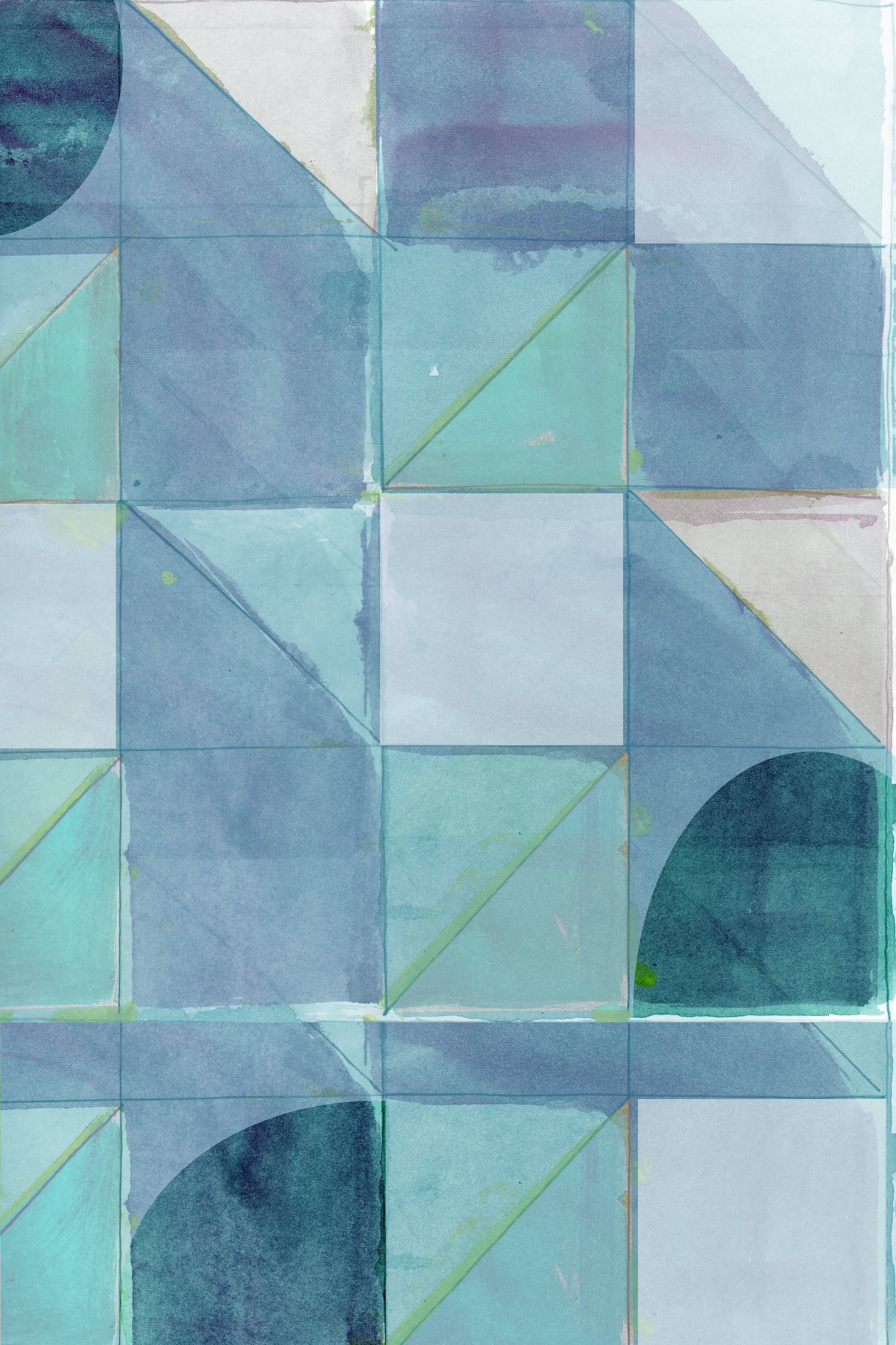 Wrought Studio Azure Tiles II - Wayfair Canada