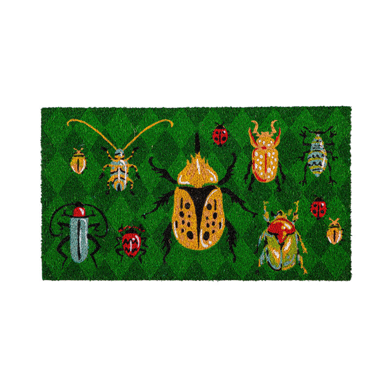 Ophelia & Co. Garden Beetles Mat & Reviews | Wayfair