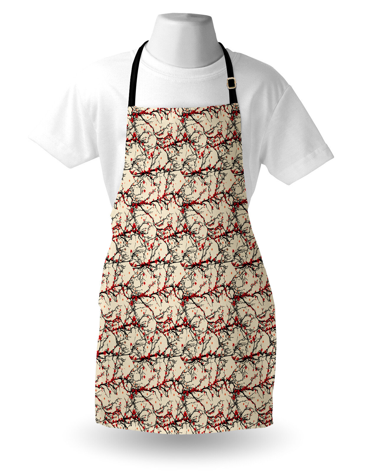 East Urban Home Floral Bib Apron | Wayfair