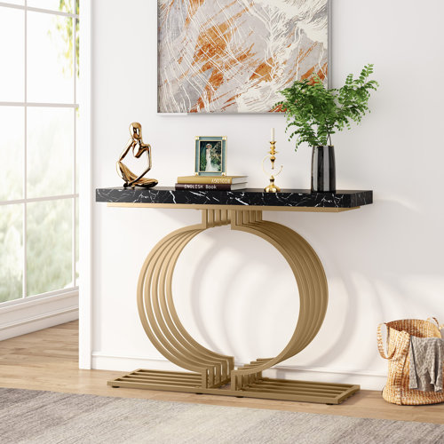 Wayfair | Way Day: Gold Console Tables You'll Love In 2023