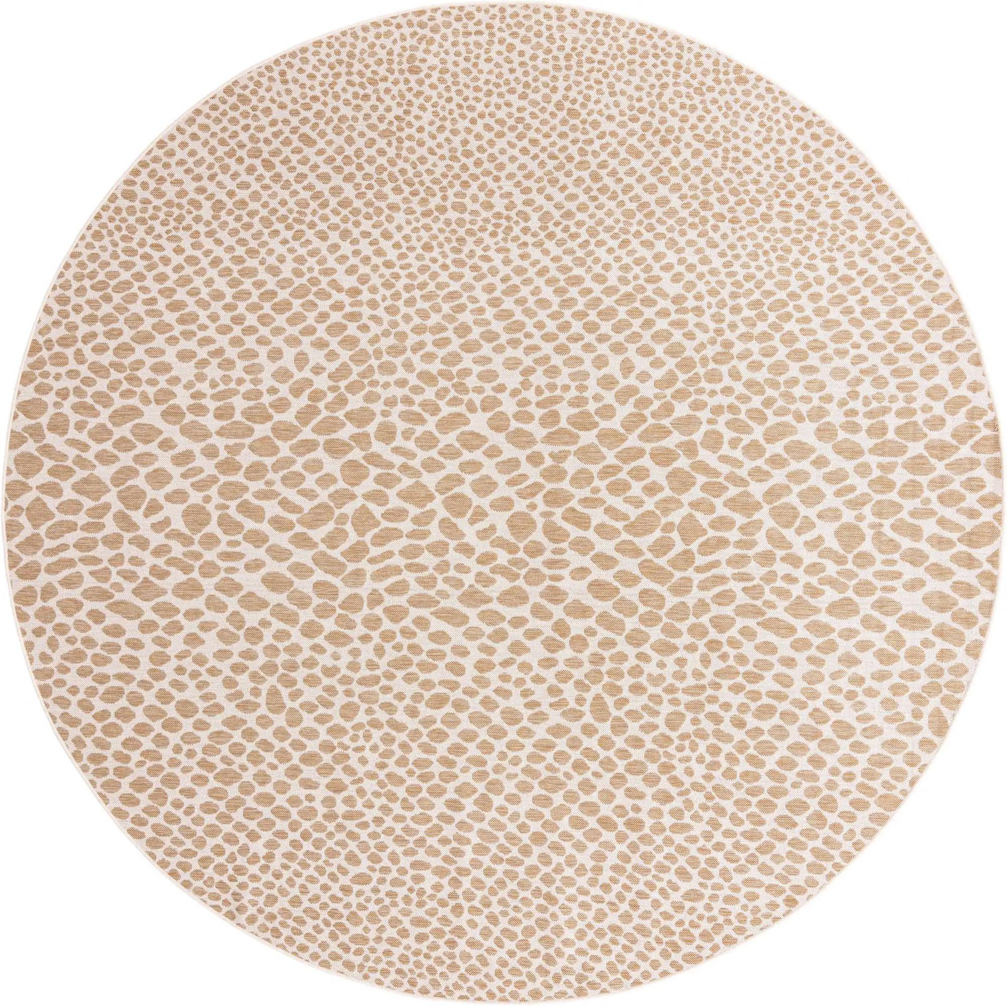 George Oliver Outdoor Destiny Area Rug Bone Color | Wayfair