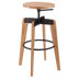 Steelside™ Hull Adjustable Height Counter Stool & Reviews | Wayfair