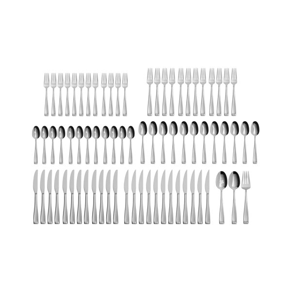 Oneida Moda 75-Piece Flatware Set & Reviews | Wayfair