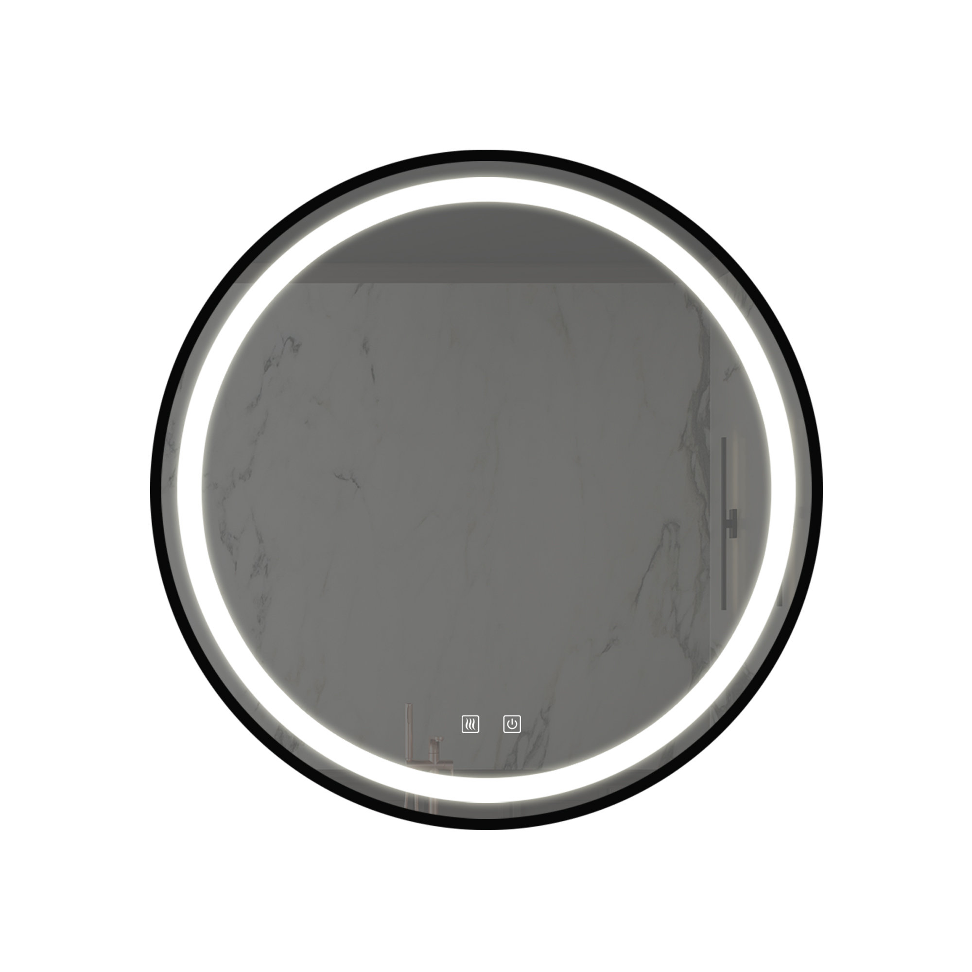 Ivy Bronx 32Inch Bathroom Led Classy Vanity Mirror With Focused ...