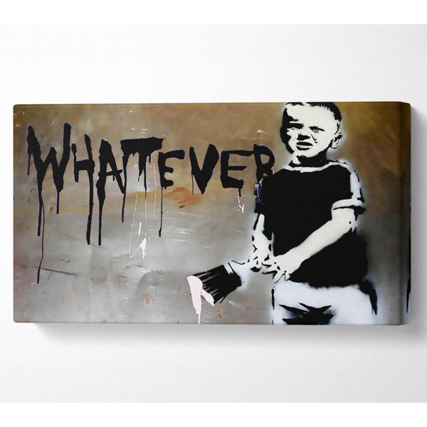 Marlow Home Co. Whatever Kid - Wrapped Canvas Art Prints | Wayfair.co.uk