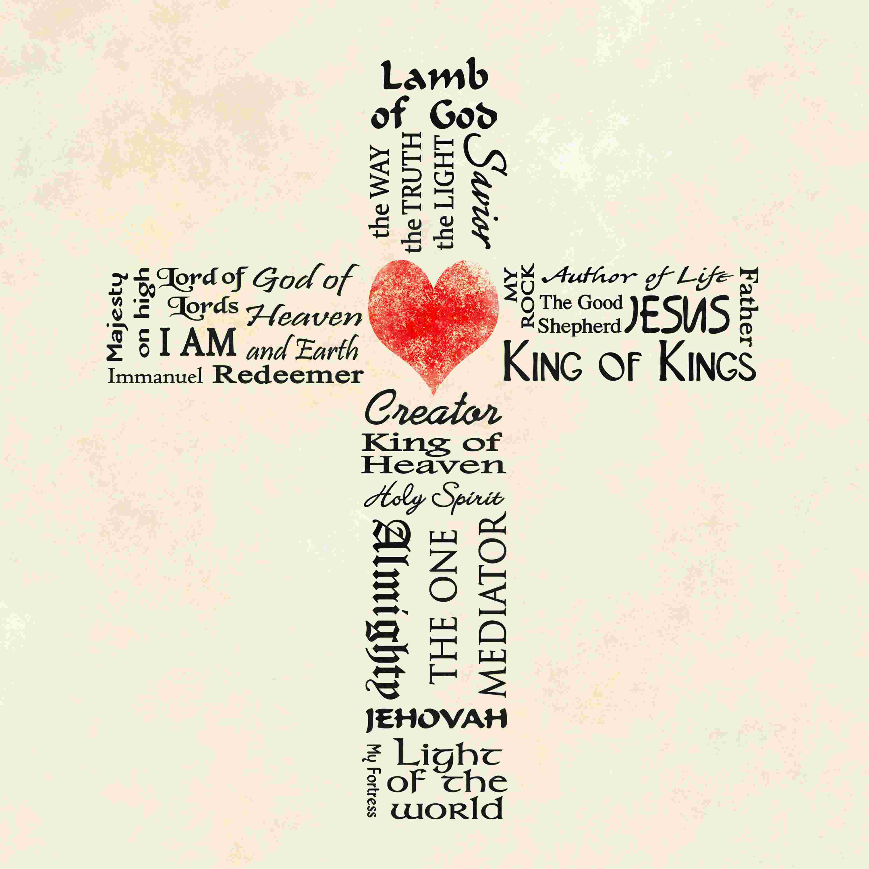 Trinx God Cross With Heart | Wayfair