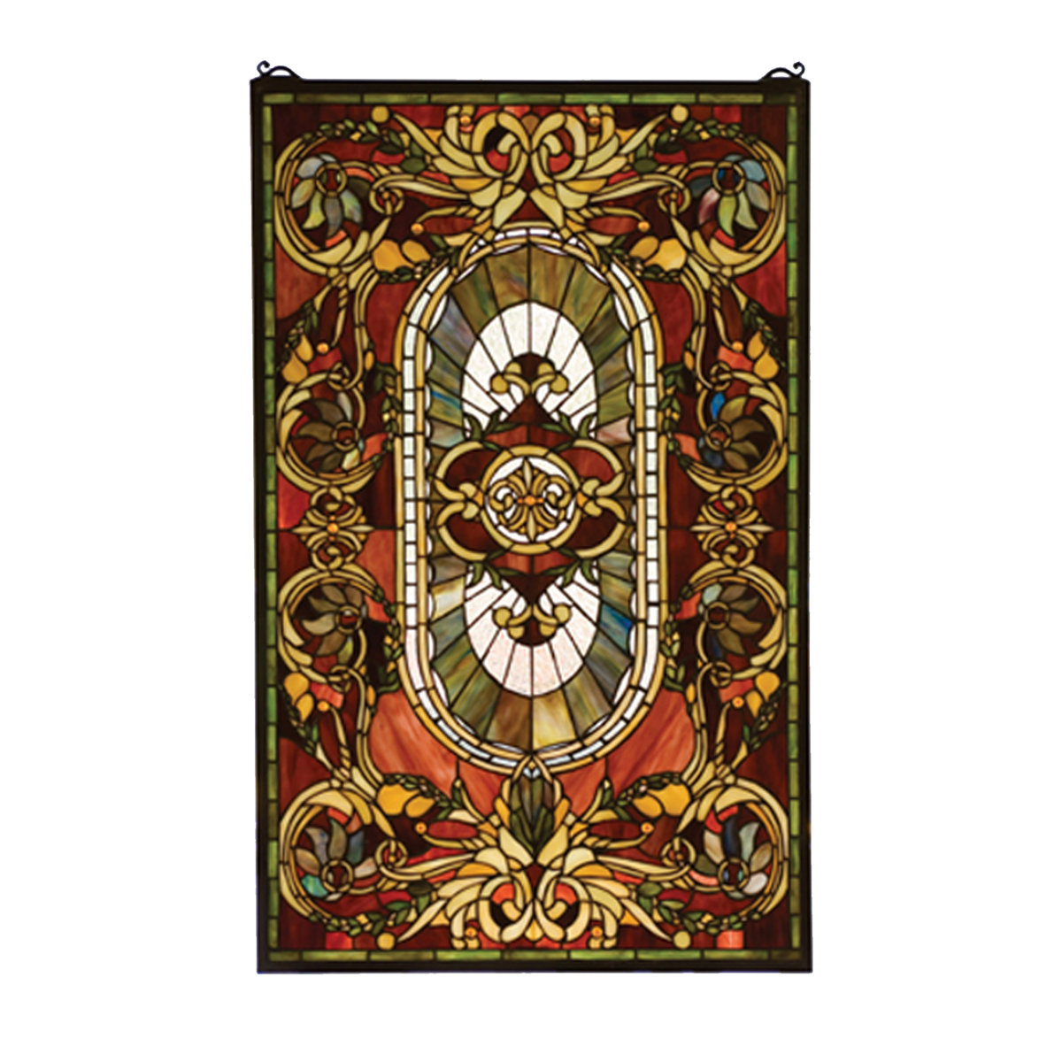 Meyda Lighting Victorian Regal Splendor Stained Glass Window & Reviews ...