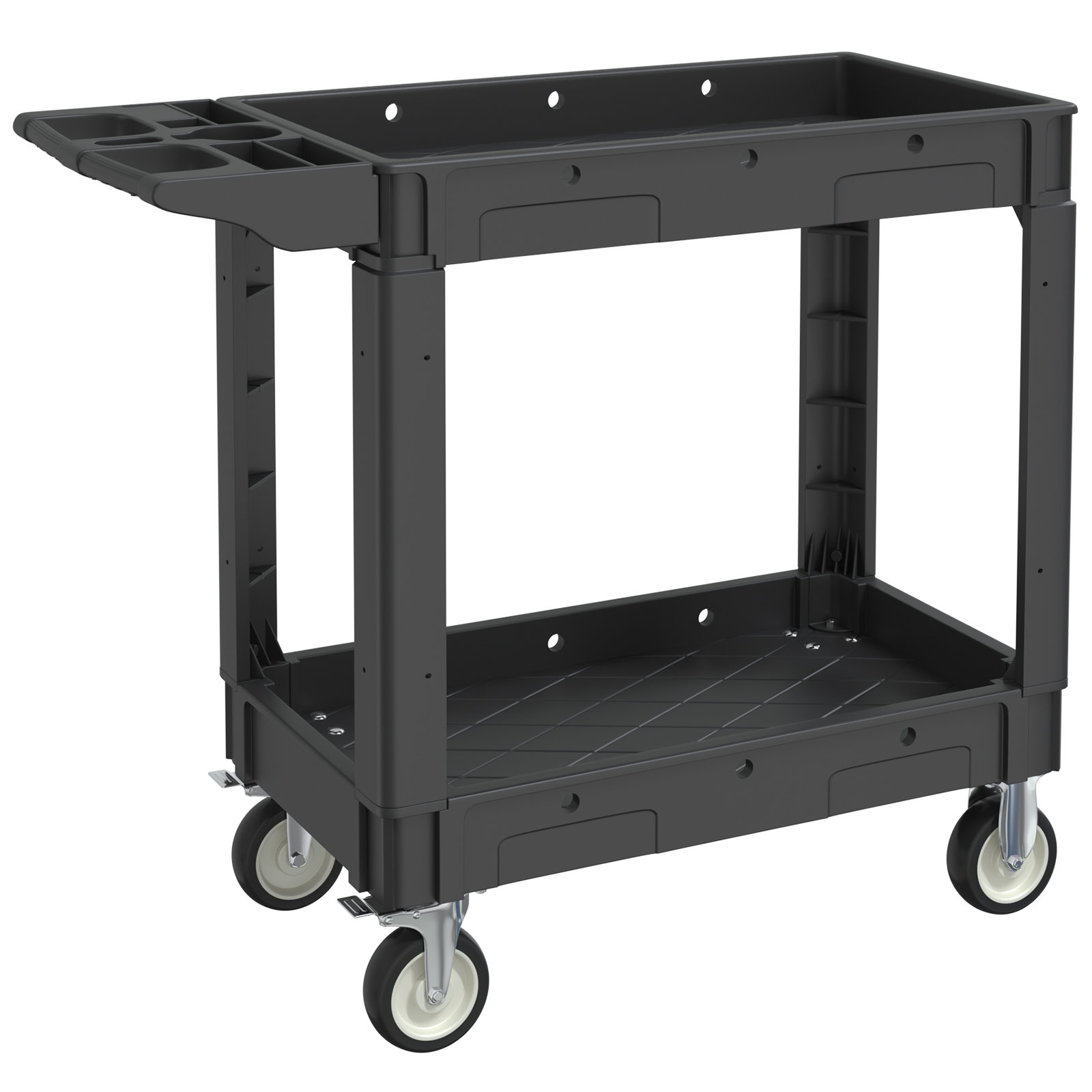 WFX Utility™ Heavy Duty Utility Cart With Wheels, Rolling Tool Cart ...