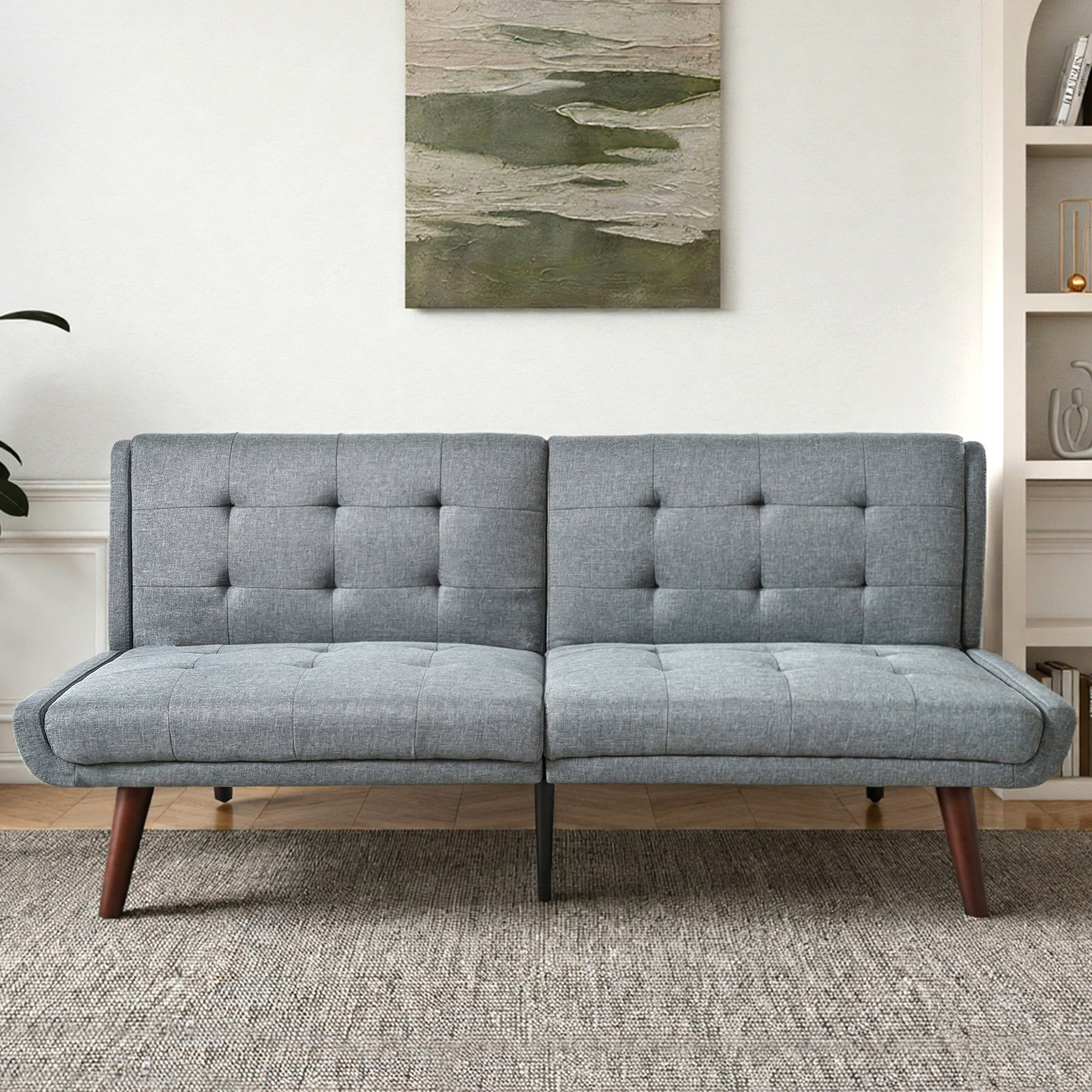Latitude Run® Convertible Futon Sofa Bed - Wayfair Canada