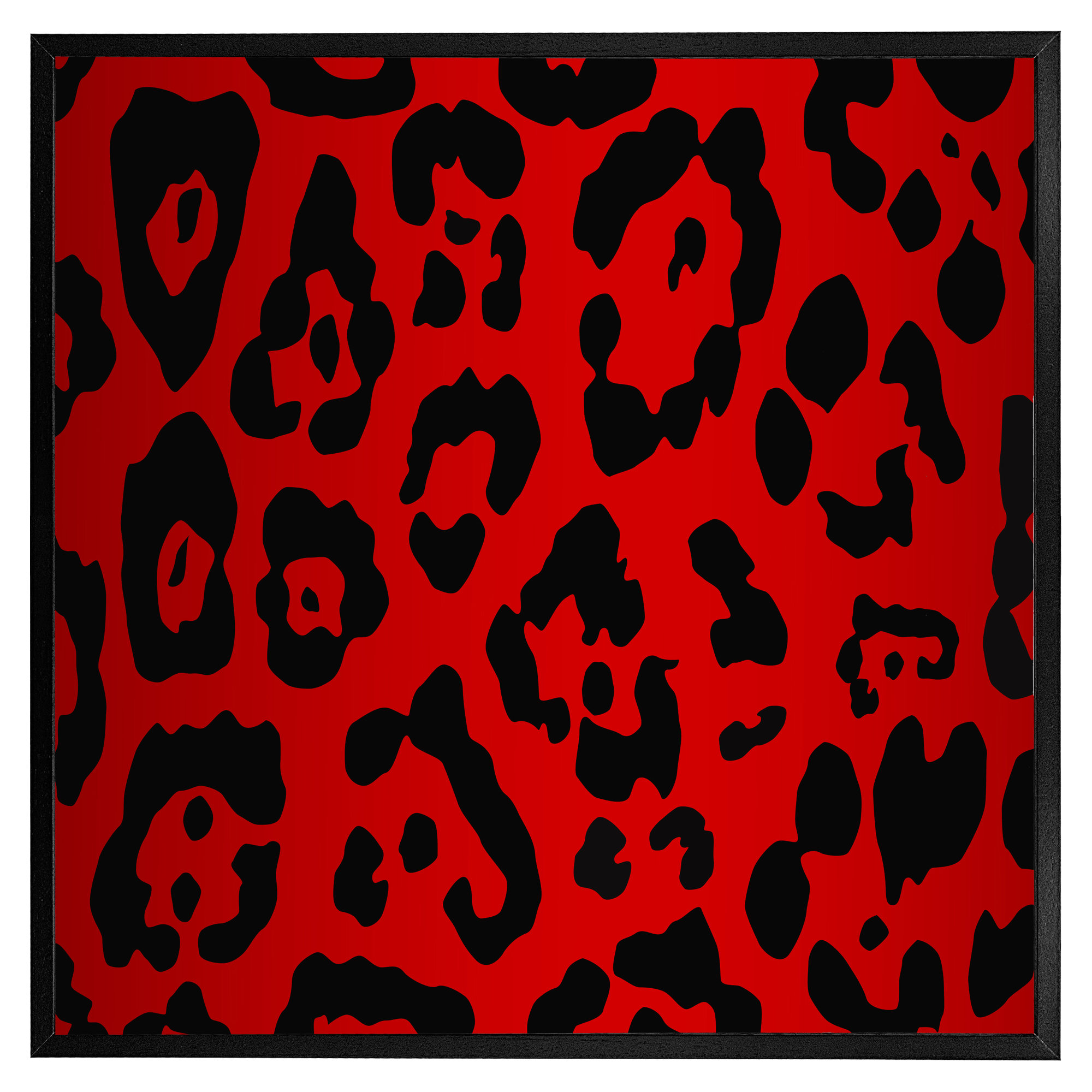 Fairmont Park Meredosia Red Leopard Print - Print | Wayfair.co.uk