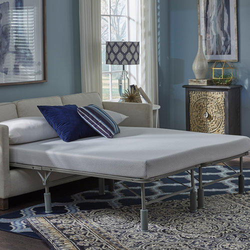 Slumber Solutions 4.5" Medium Memory Foam Mattress for Sofa Beds ...