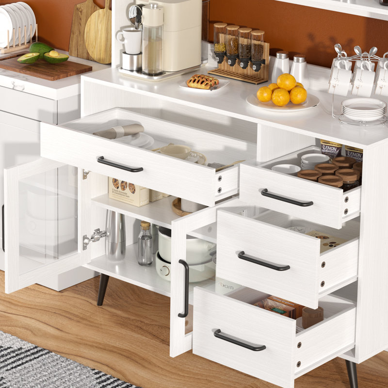 George Oliver Jennylee 63'' Kitchen Pantry (CB-03) - Wayfair Canada