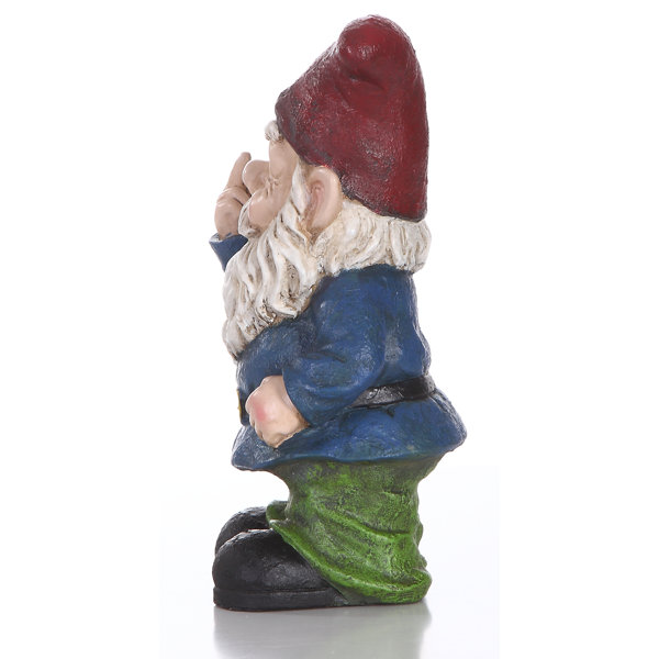 Hi-Line Gift Ltd. Winking Gnome Statue & Reviews | Wayfair