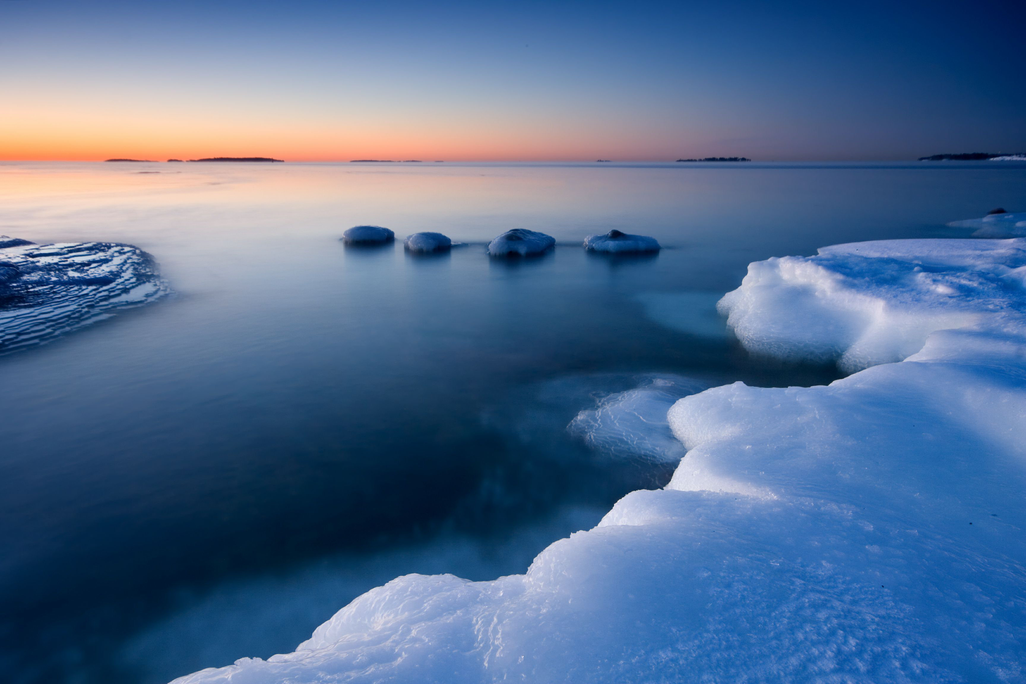 Highland Dunes Boehme Ice And Cold Water by - Print | Wayfair