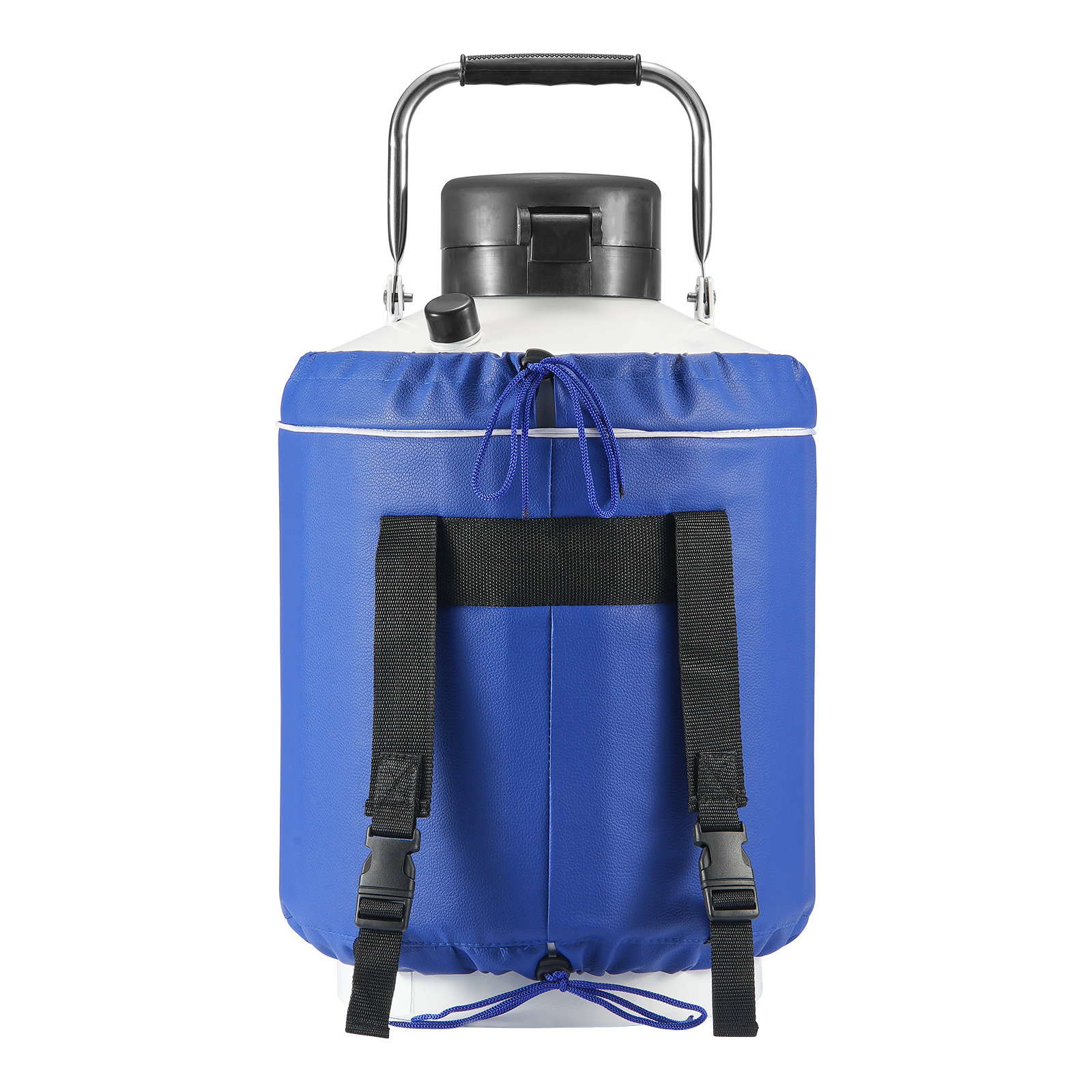 VEVOR Liquid Nitrogen Tank 6 L Aluminum Alloy LN2 Container Dewar 6 ...