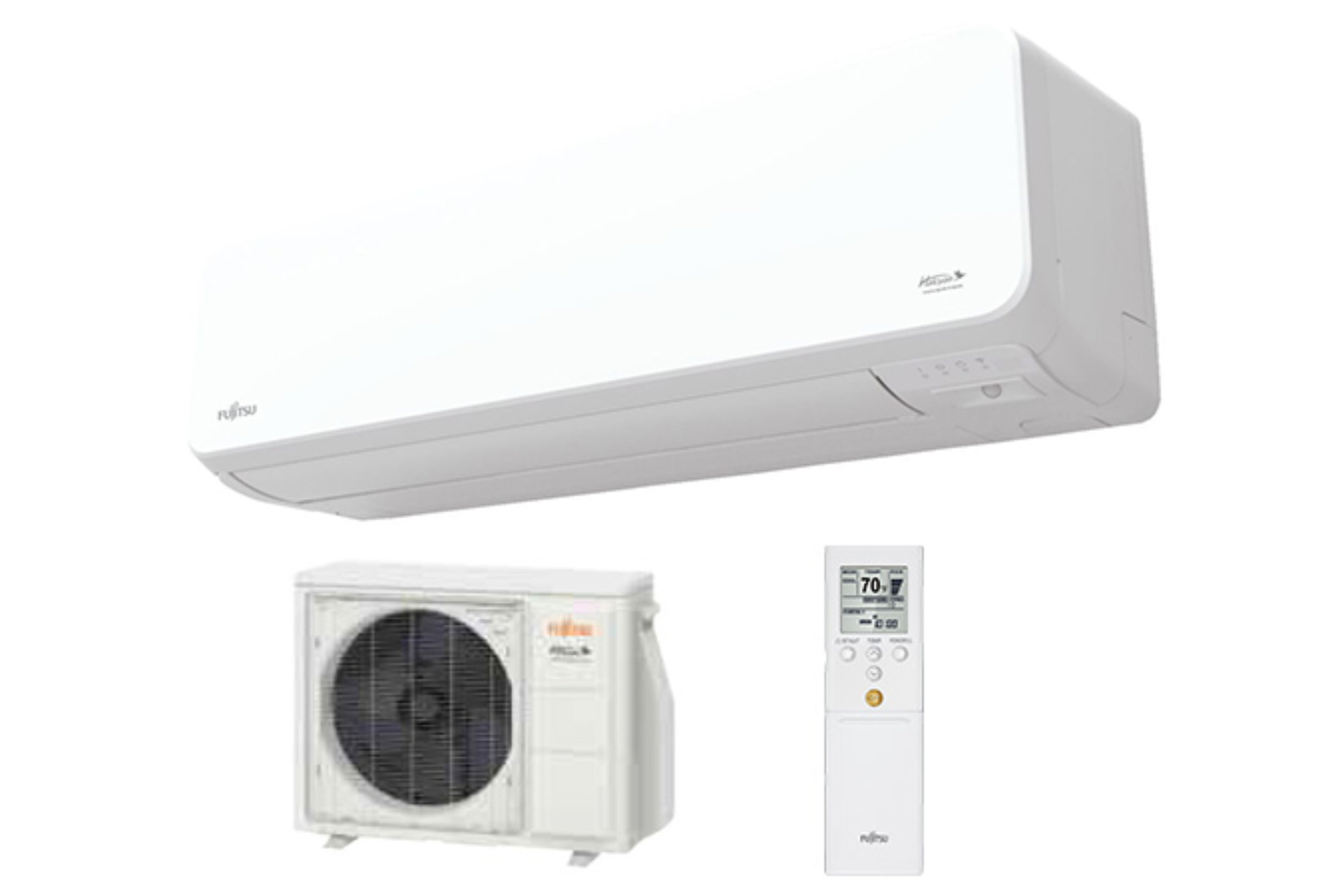 Fujitsu Zone Mini 12000 BTU Energy Star Ductless Mini Split Air ...