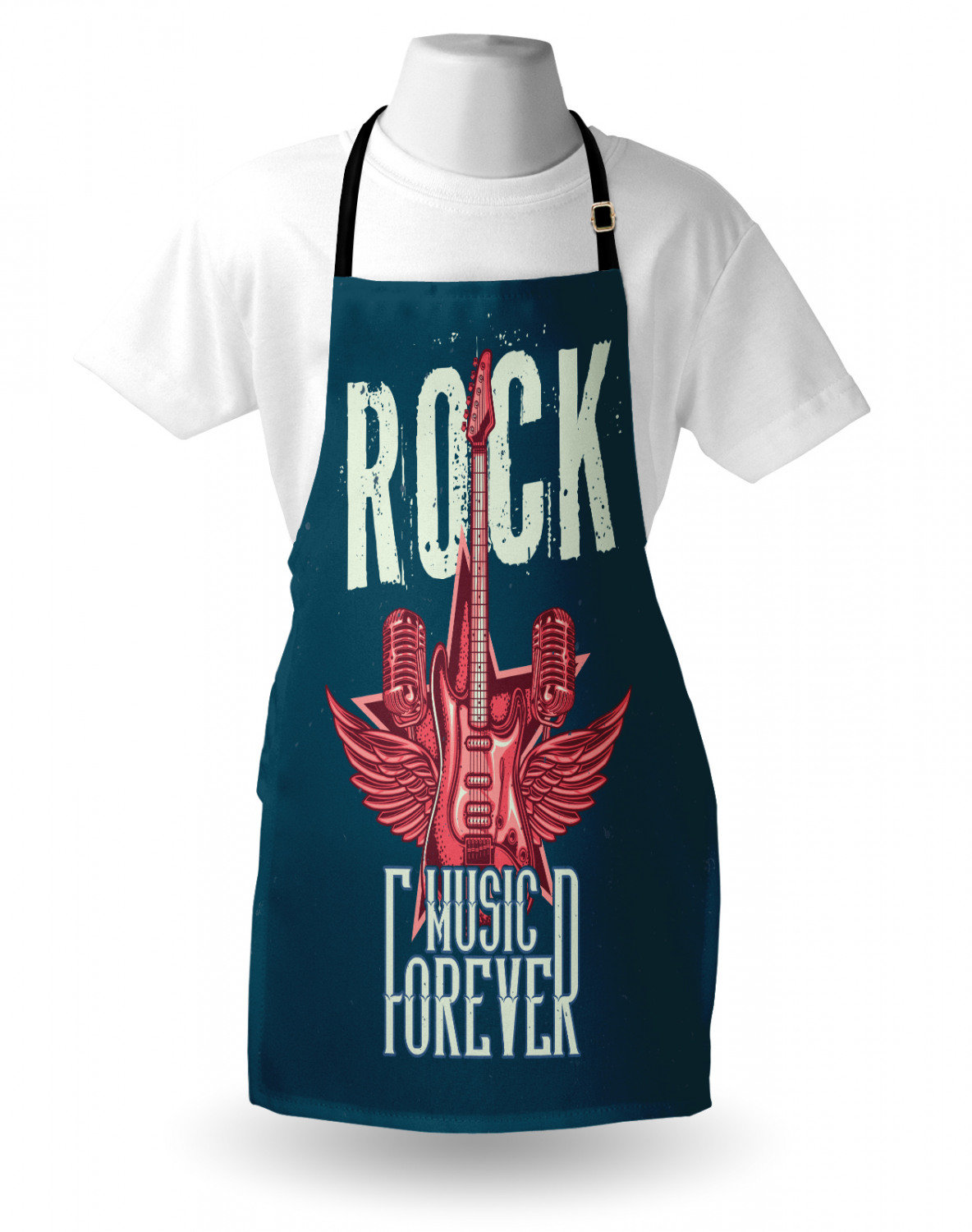 East Urban Home Rock and Roll Apron | Wayfair